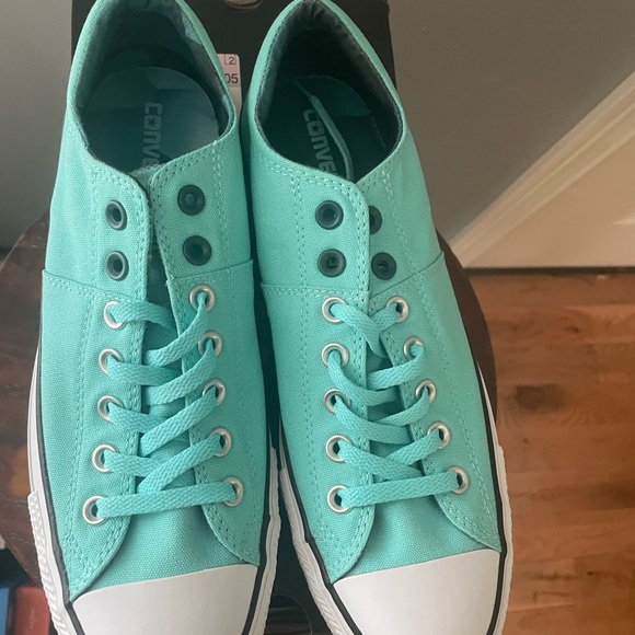 Converse | Shoes | Converse Aqua Lowtop Sneakers | Poshmark